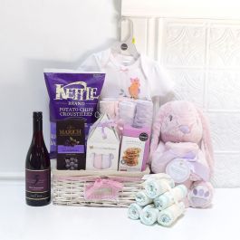 LOTS OF BABY GIRL GIFTS BASKET, USA Delivery